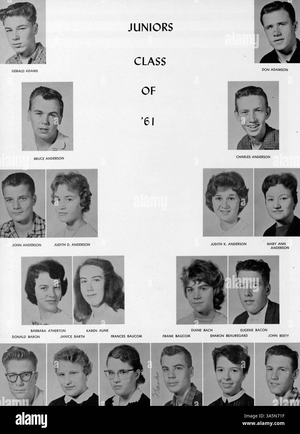 Bear '60, the 1960 yearbook from Bloomington High School, records key ...