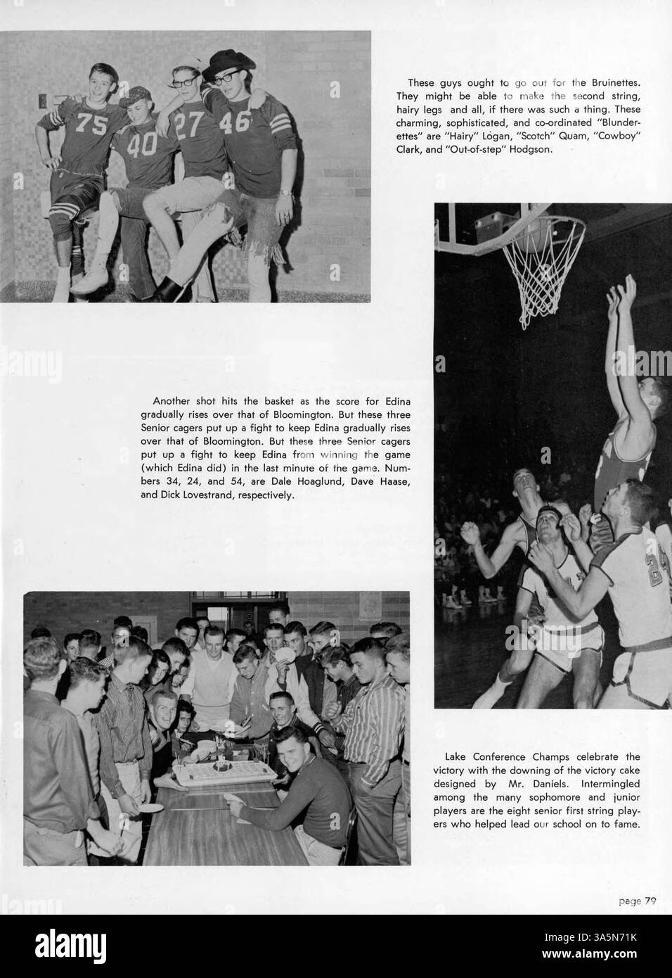 60 yearbook highlights the accomplishments of bloomington high schools ...
