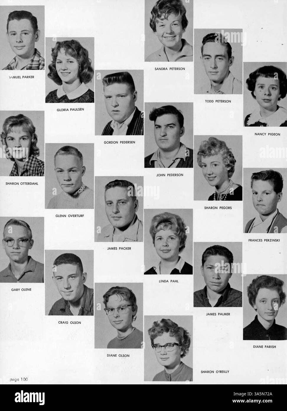 The Bloomington High School yearbook for 1960 provides a visual record ...