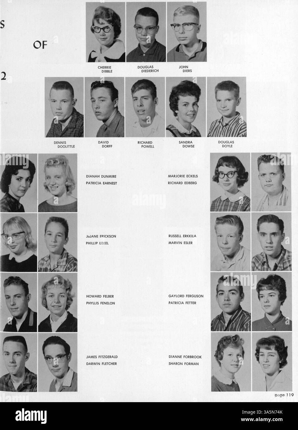 The Bloomington High School yearbook from 1960 documents the students ...