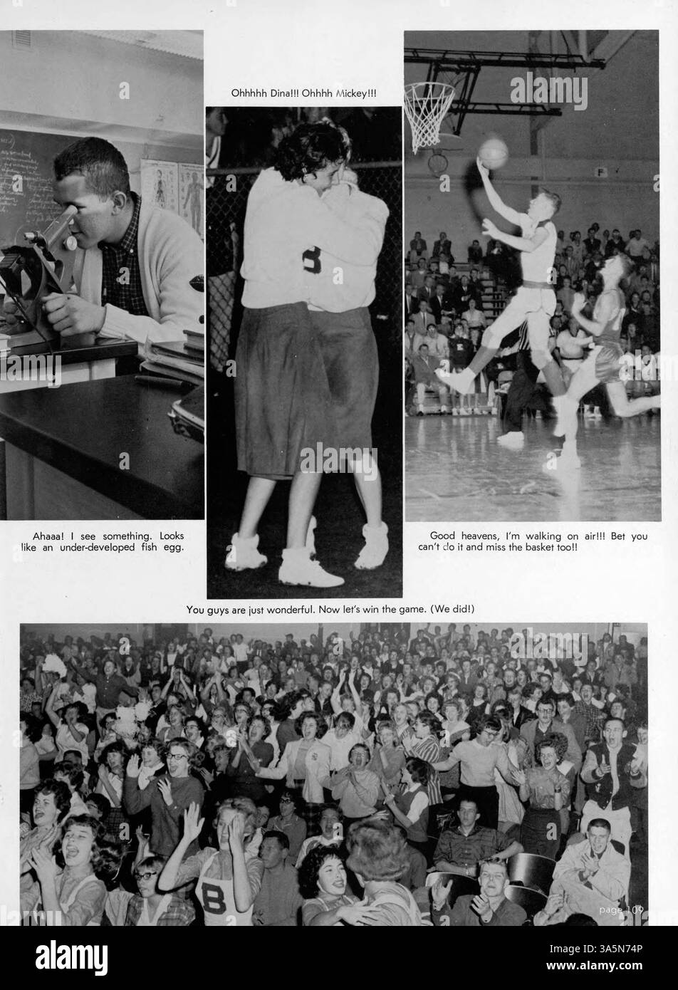 The 1960 bloomington high yearbook features student and teacher ...