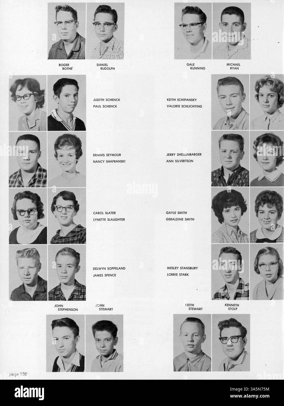 The 1960 Bloomington High Yearbook, titled Bear '60, reflects the ...