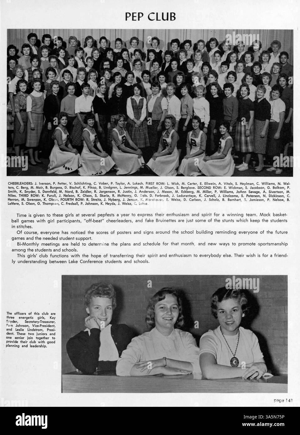 The 1960 Bloomington High Yearbook, Bear '60, documents the school year ...