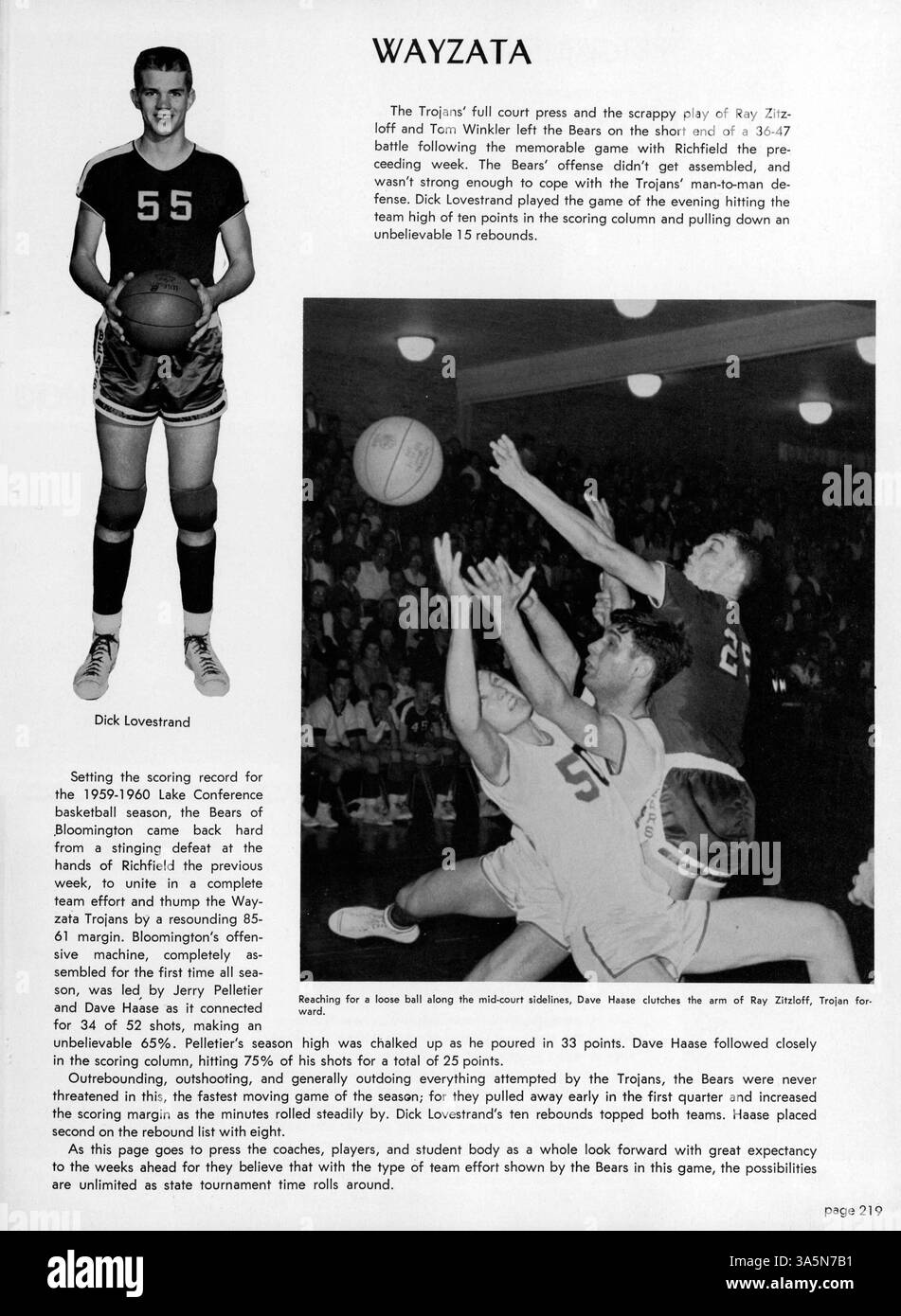 The 1960 edition of the Bear '60 yearbook highlights key moments from ...