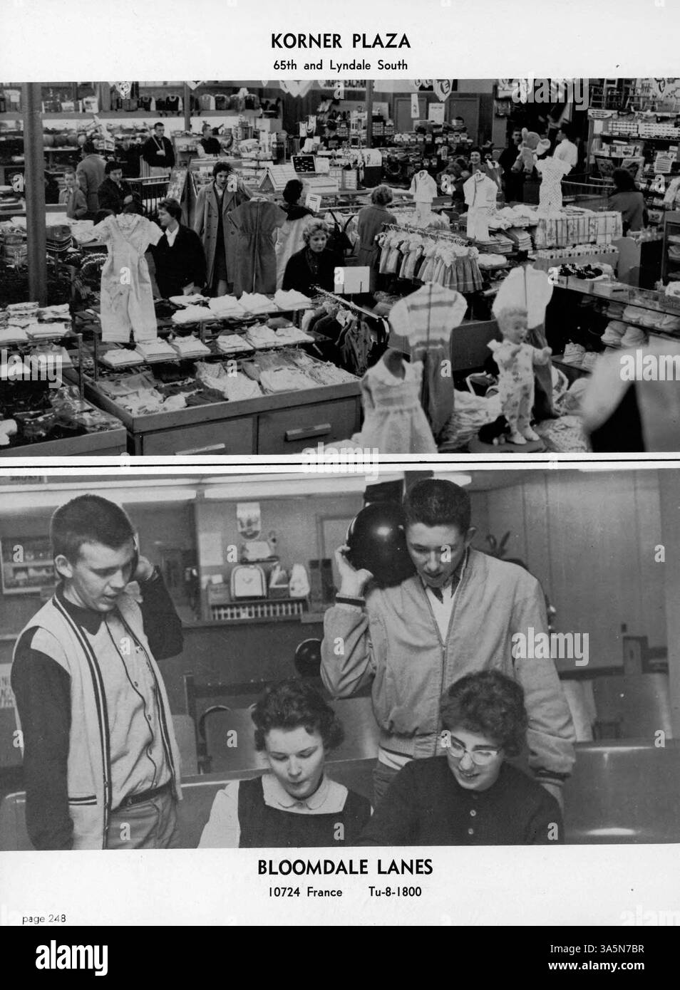 This yearbook from Bloomington High documents students, faculty ...