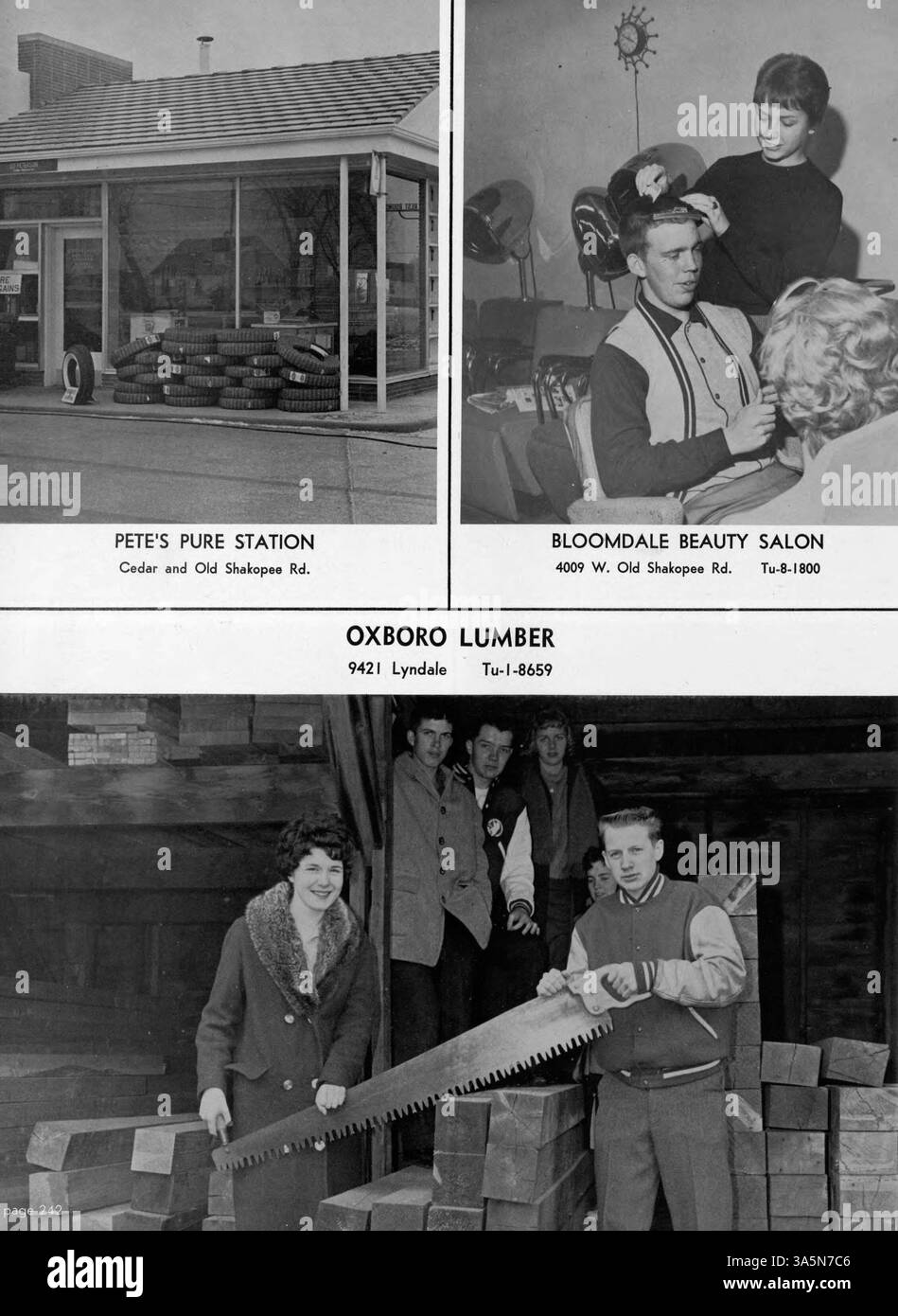 This 1960 yearbook from Bloomington High captures students, faculty ...