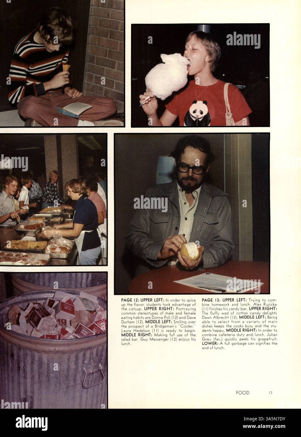 77 captures the 1976 1977 school year at edina west high hi-res stock photography and images - Alamy