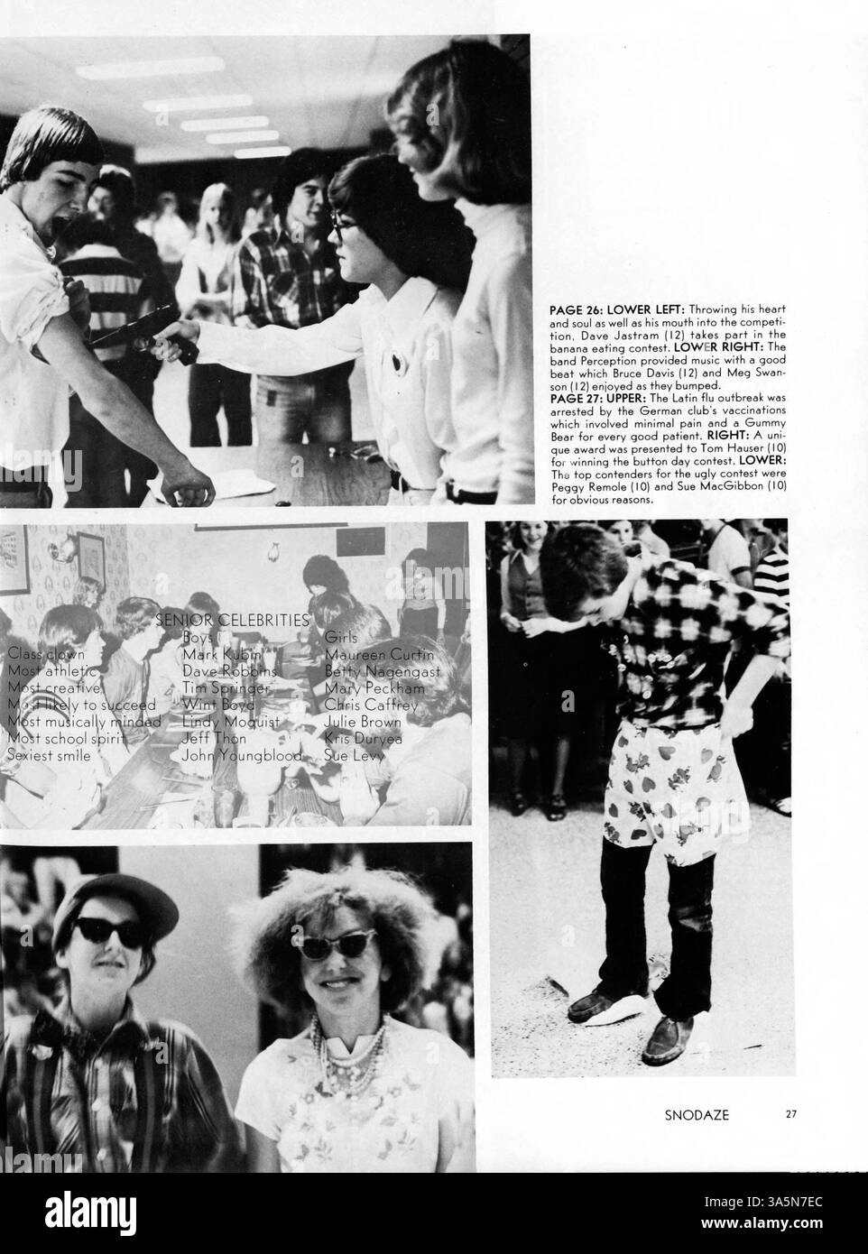 The Windigo '77 yearbook from Edina West High School records the ...