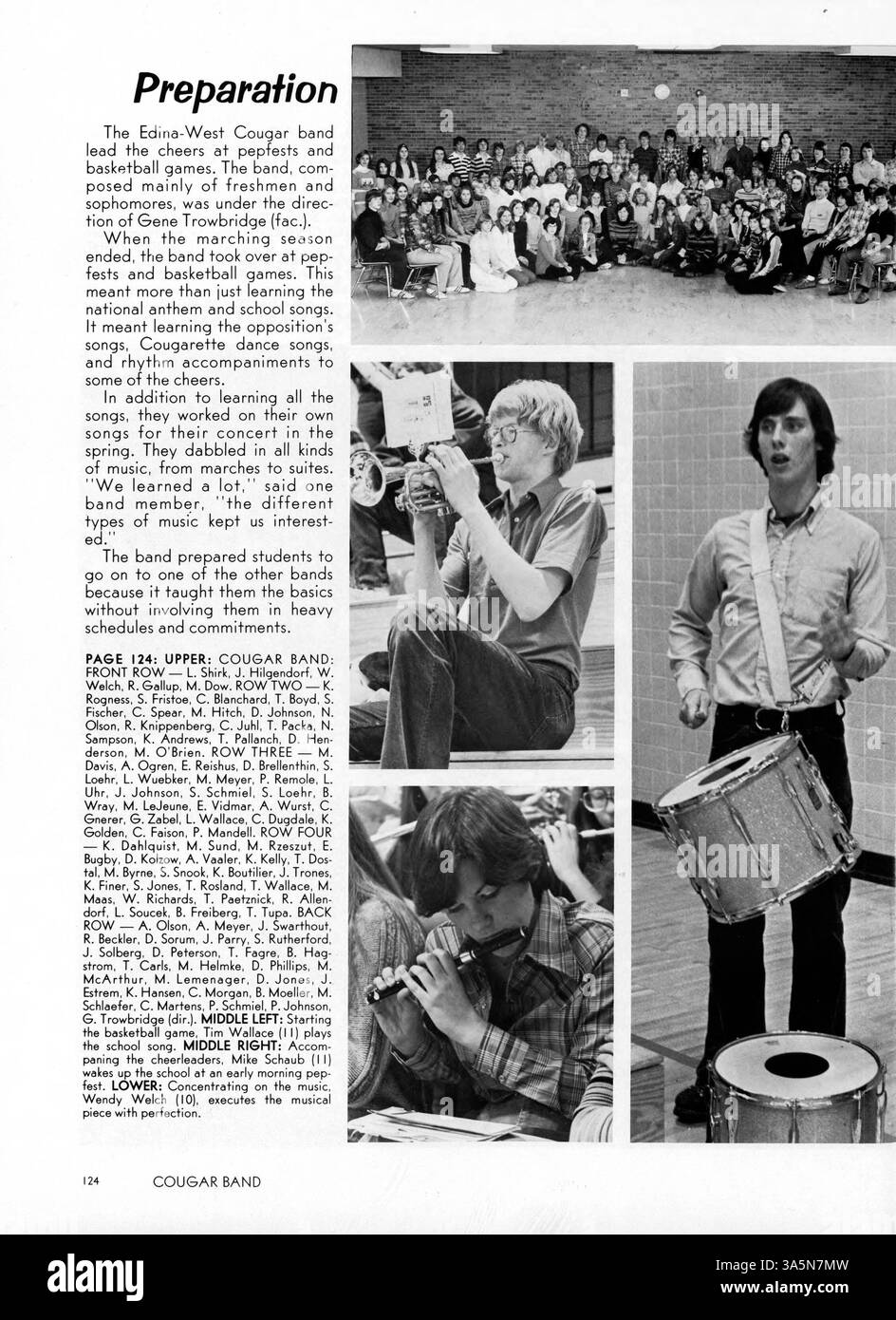 1976 77 school year Black and White Stock Photos & Images - Alamy