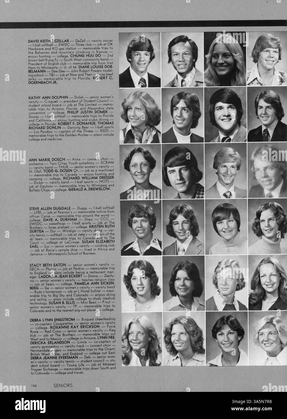 Windigo '77, Edina West High School's yearbook, records the key moments ...