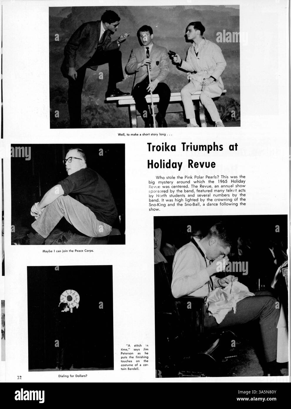 The 1965 Polaris yearbook provides a snapshot of North High School life ...