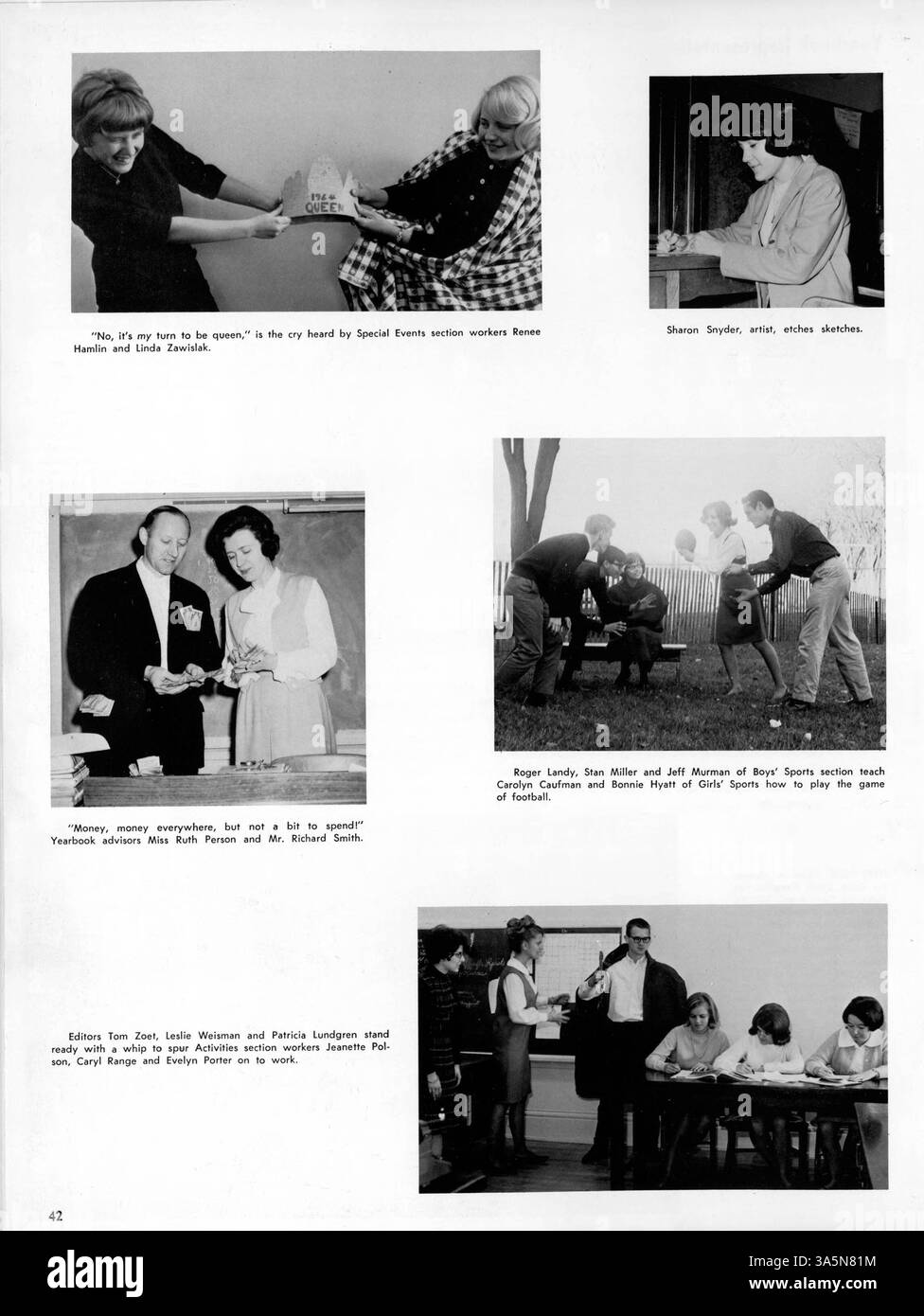 The 1965 Polaris yearbook from North High School captures student life ...