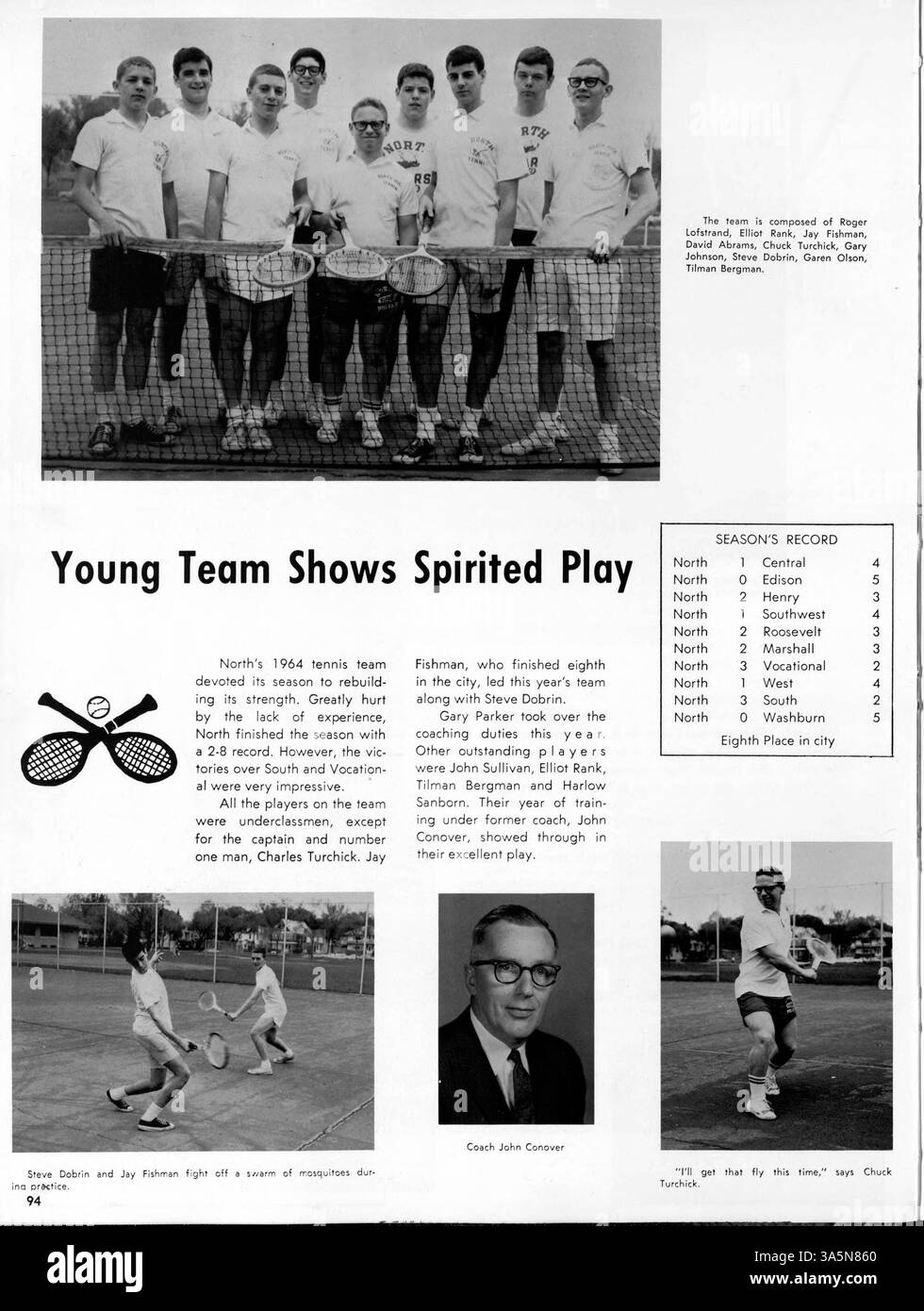 This 1965 Yearbook from North High School highlights the experiences of ...