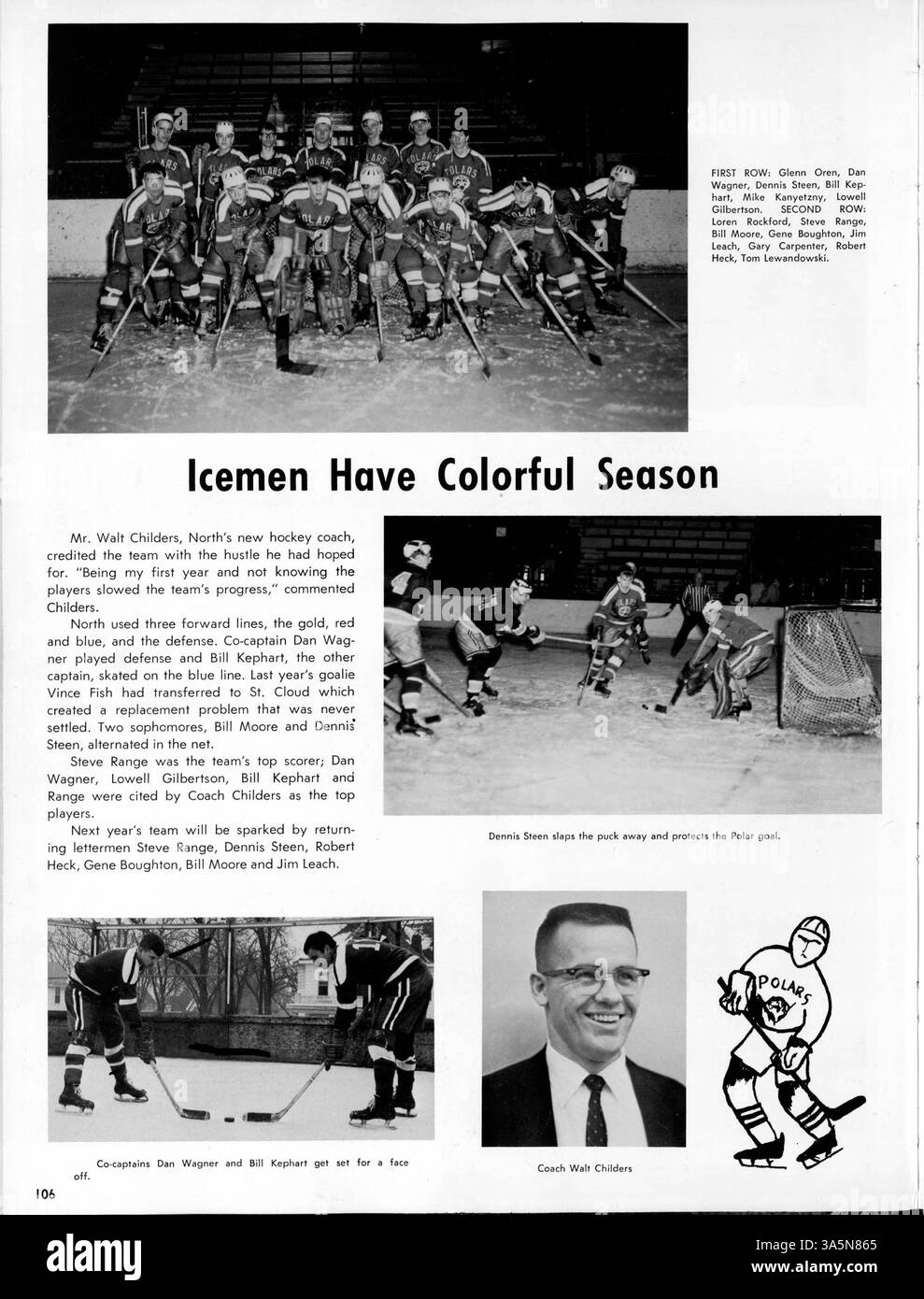 The 1965 Polaris Yearbook captures the highlights of North High School ...