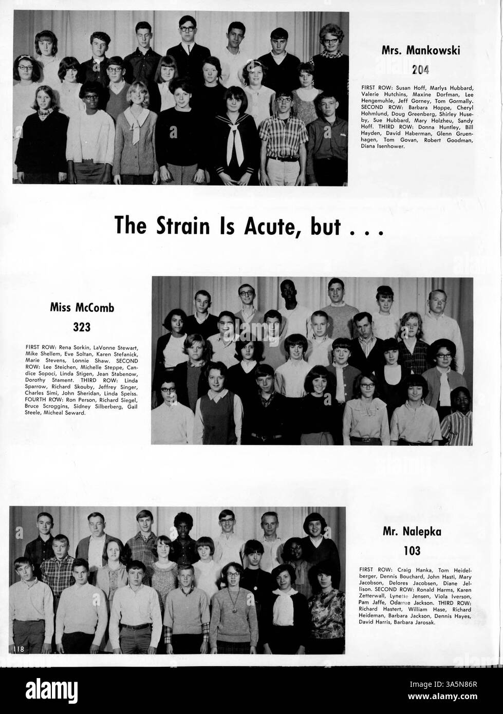 This 1965 yearbook from north high school records significant ev hi-res ...