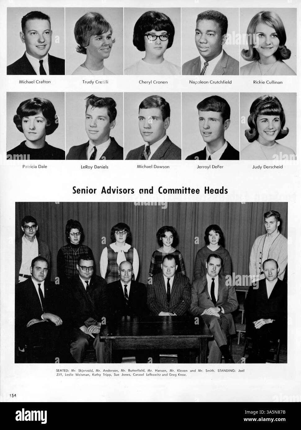 This 1965 Yearbook from North High School features key moments from the ...