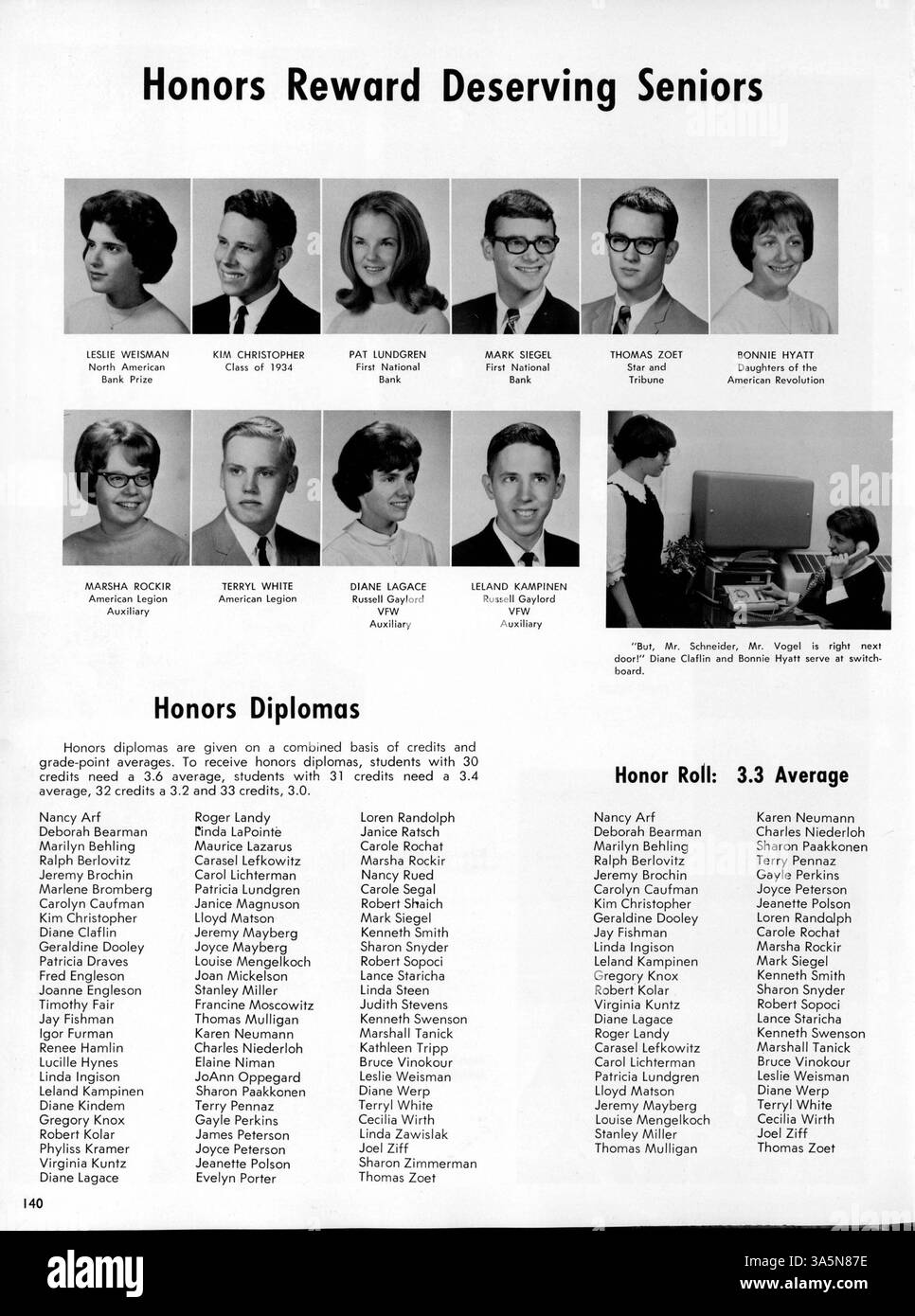This 1965 Yearbook from North High School offers a detailed chronicle ...