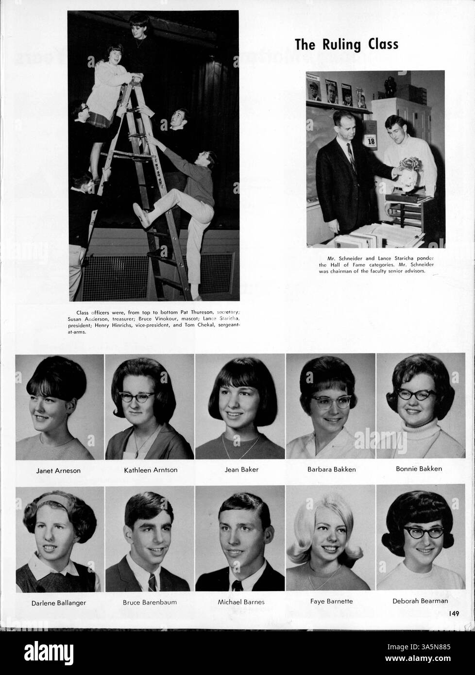 The 1965 Polaris Yearbook captures the student experience at North High ...