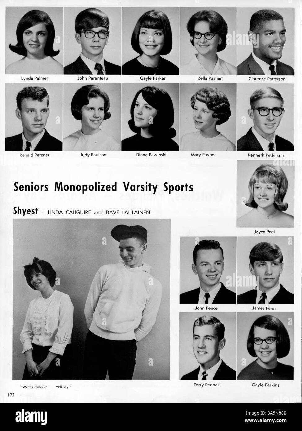 This high school annual captures key moments from the 1964-1965 year at ...