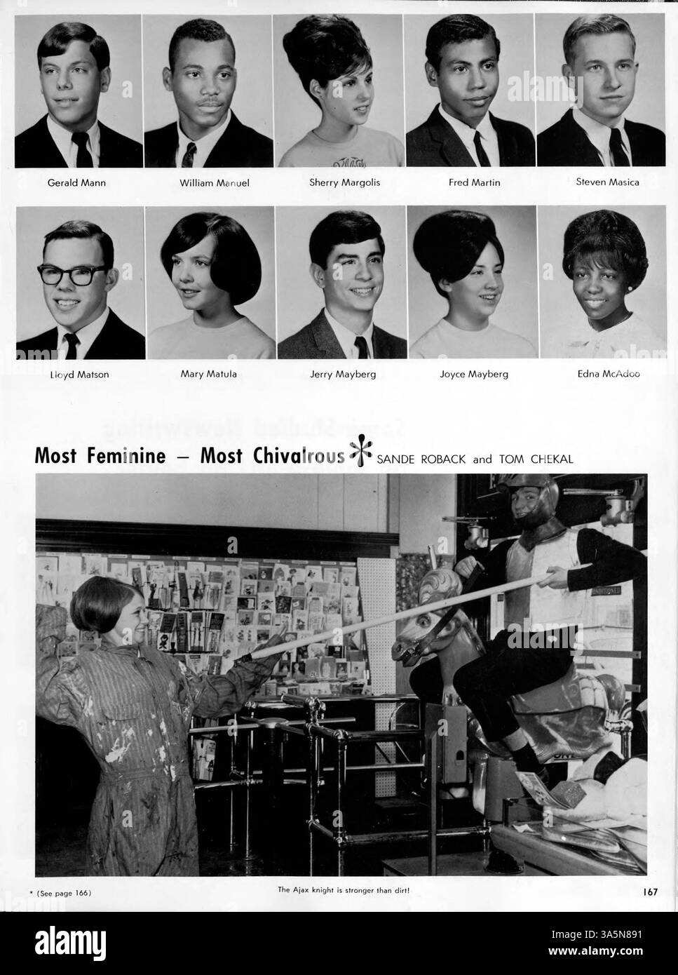 The 1965 Yearbook from North High features the major events of the 1964 ...