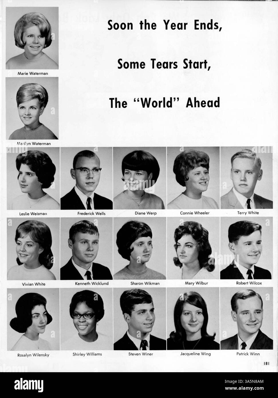 The 1965 Polaris yearbook documents North High School's 1964-1965 ...