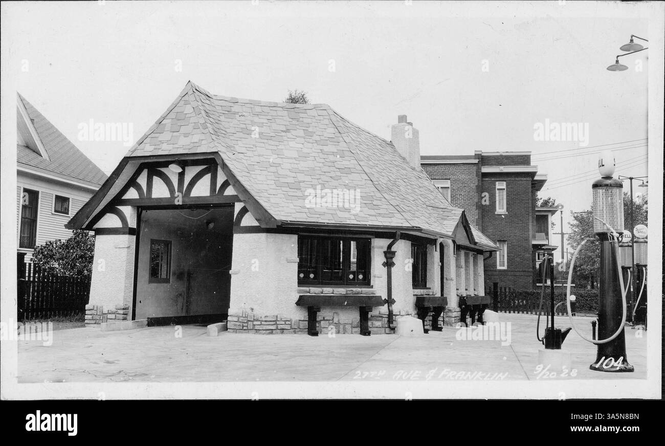 The Shell Service Station in Hennepin County is a notable historical ...