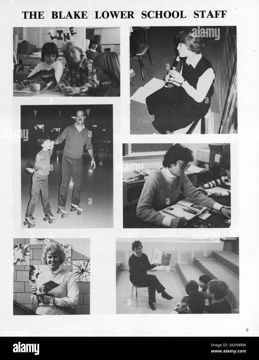 The 1985 Blake Lower School yearbook highlights students, teachers ...