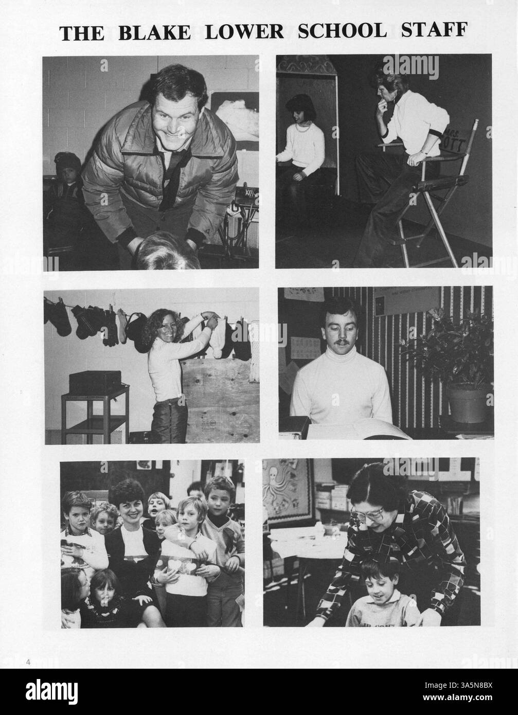 This 1985 edition of Blake Lower School's yearbook records the events ...
