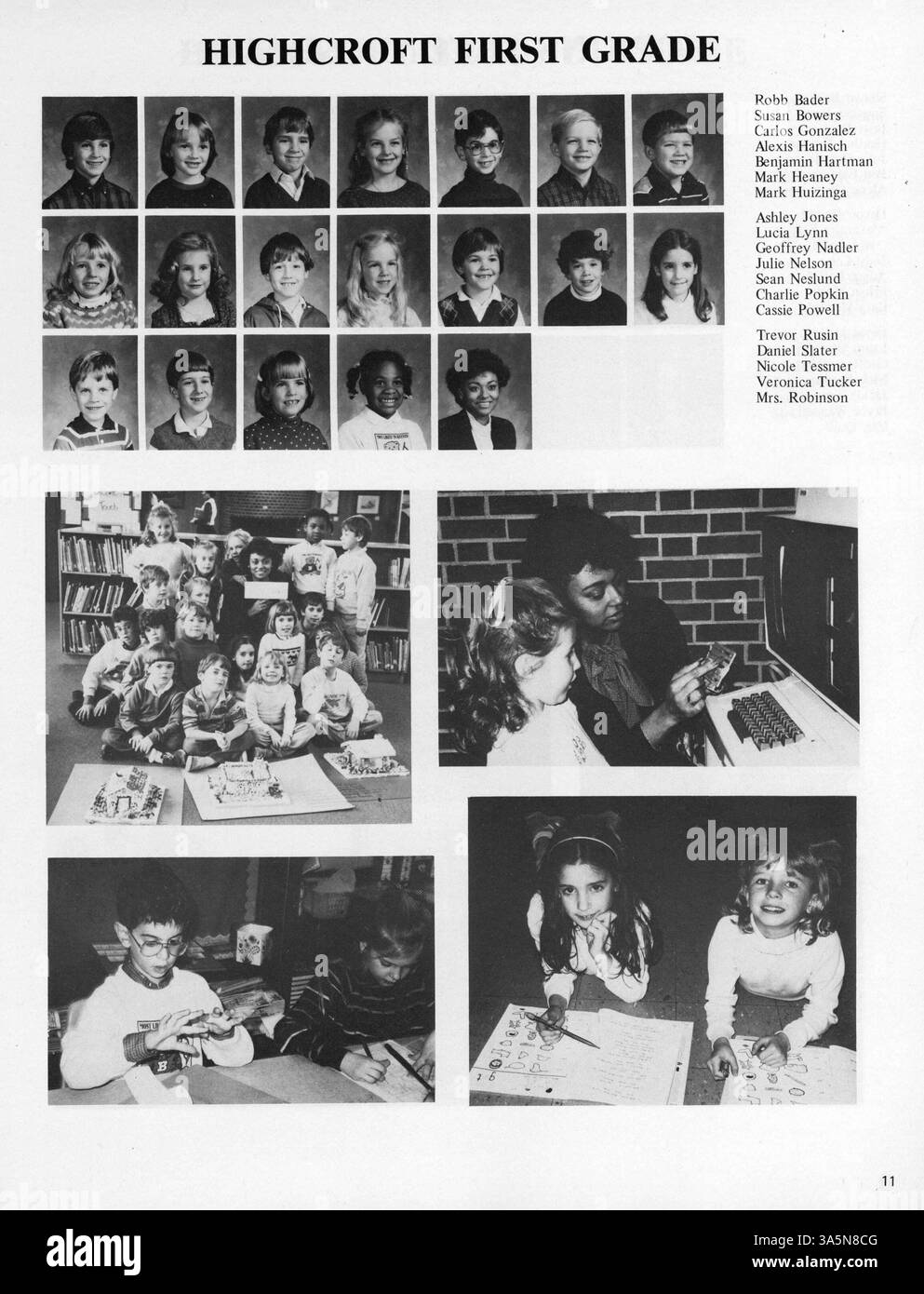 This 1985 Blake Lower School yearbook captures the highlights of the ...