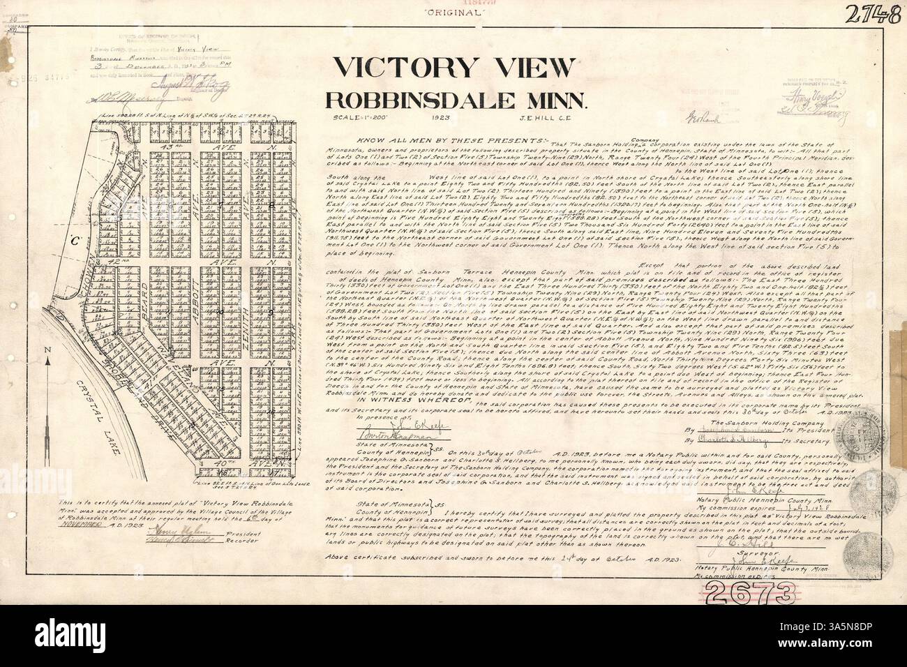 20th century robbinsdale hi-res stock photography and images - Alamy