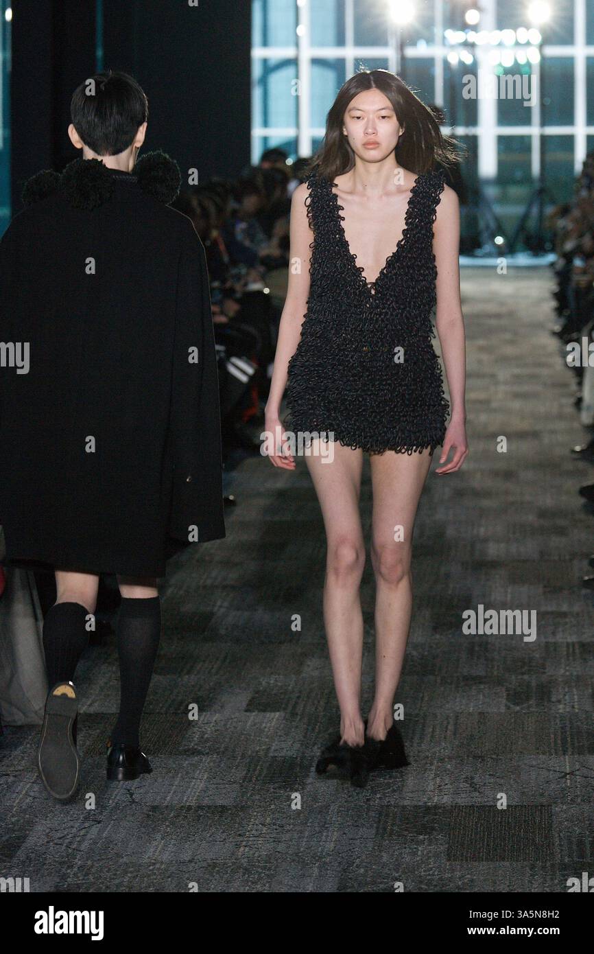 2025/03/20, Tokyo, a Model walks on the Runway at Toda Hall ...