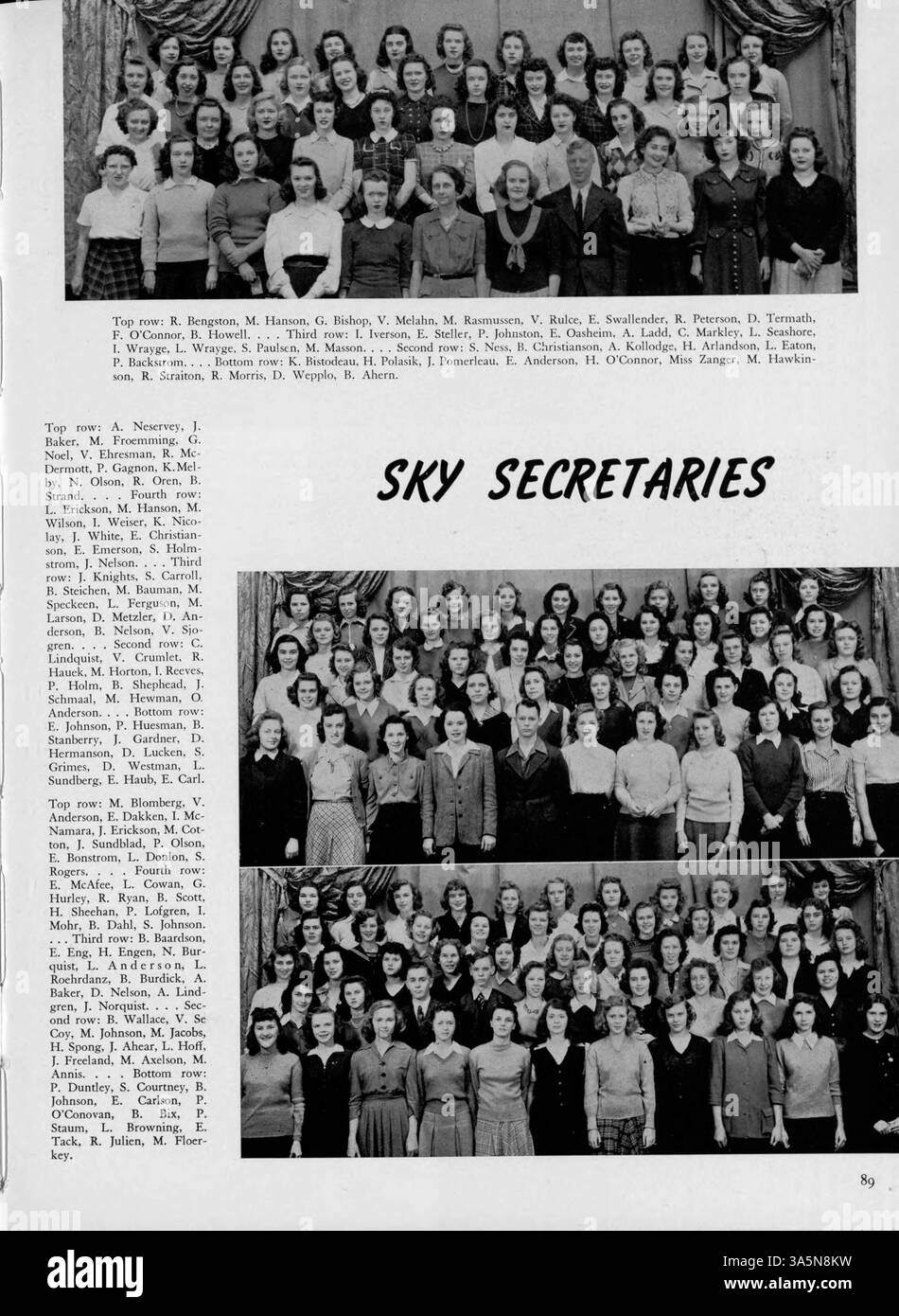 The 1942 Centralian yearbook highlights the students, teachers, clubs ...