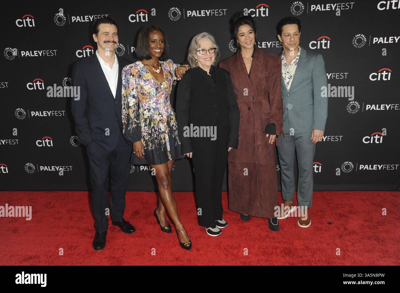 Ca. 23rd Mar, 2025. Skye P. Marshall, Kathy Bates, Jason Ritter, Leah ...