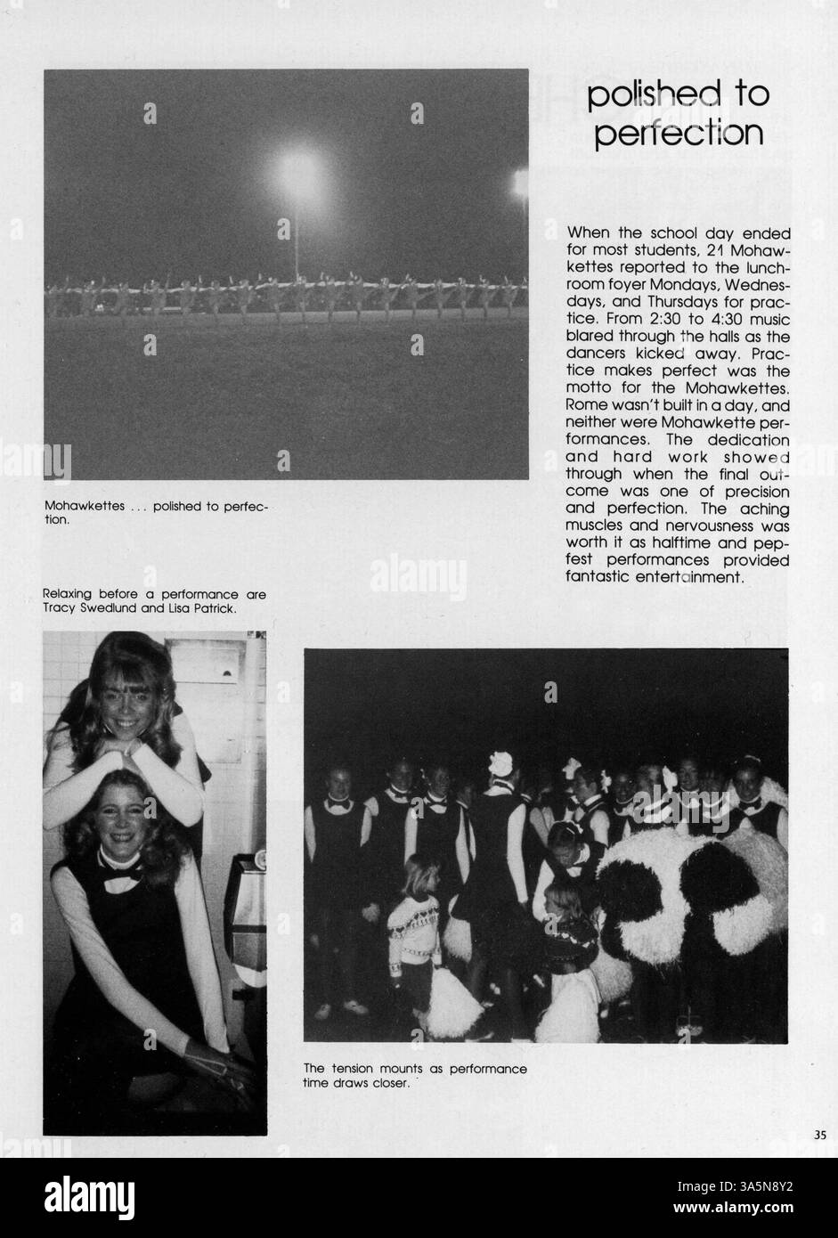 This yearbook from Mound-Westonka High for the 1982-1983 school year ...