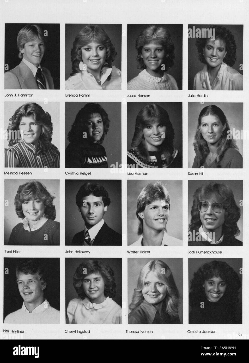 This 1983 mound westonka high yearbook presents portraits of stu hi-res ...