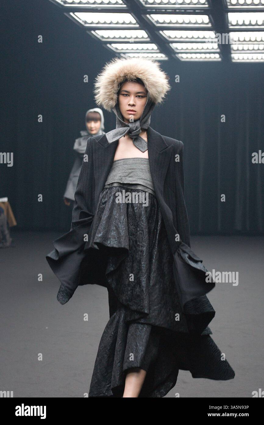 2025/03/20, Tokyo, a Model walks on the Runway at Toda Hall ...