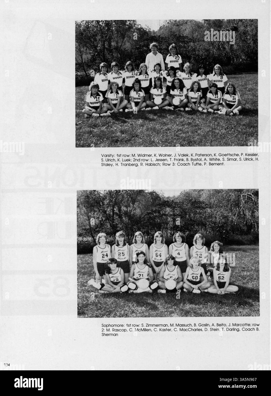 Key events during the 1982 1983 school year hi-res stock photography ...