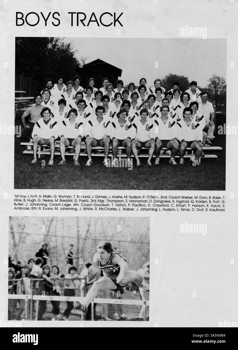 A visual history of mound westonka high schools 1982 1983 school year hi-res stock photography ...