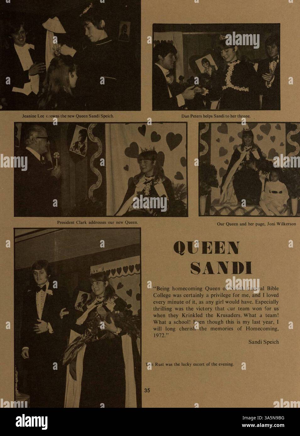 This 1972 yearbook from North Central Bible College highlights the ...