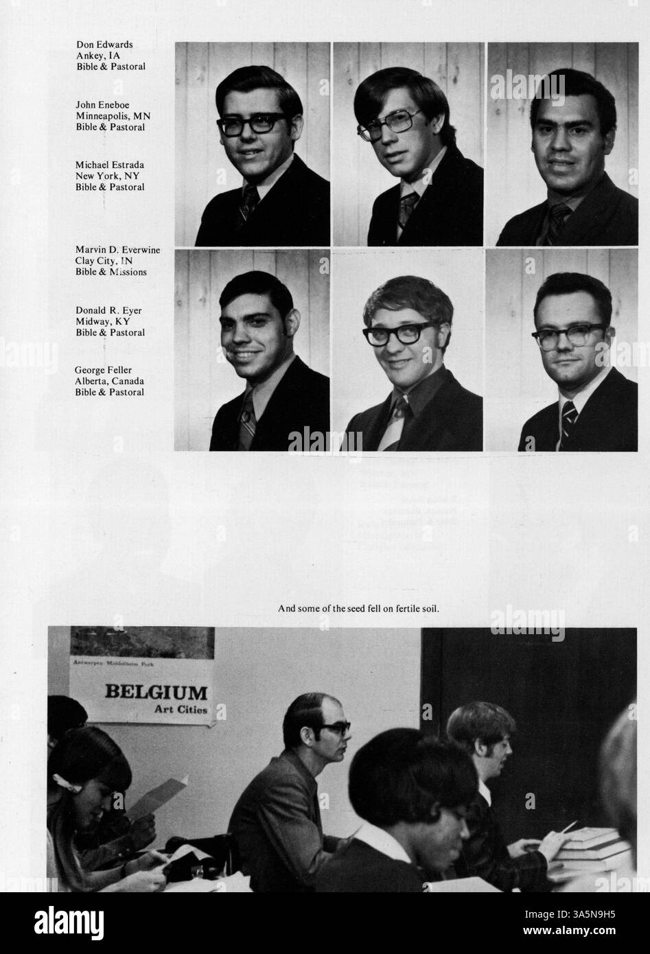 The 1972 yearbook from North Central Bible College captures the highlights of the 1971-1972 ...