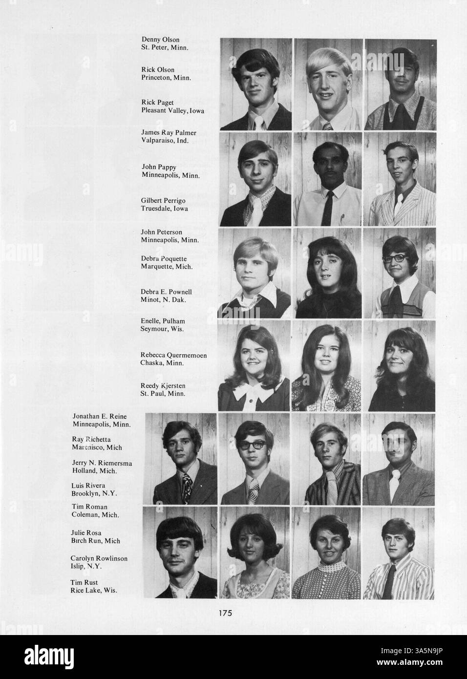 This 1972 yearbook from North Central Bible College highlights student ...