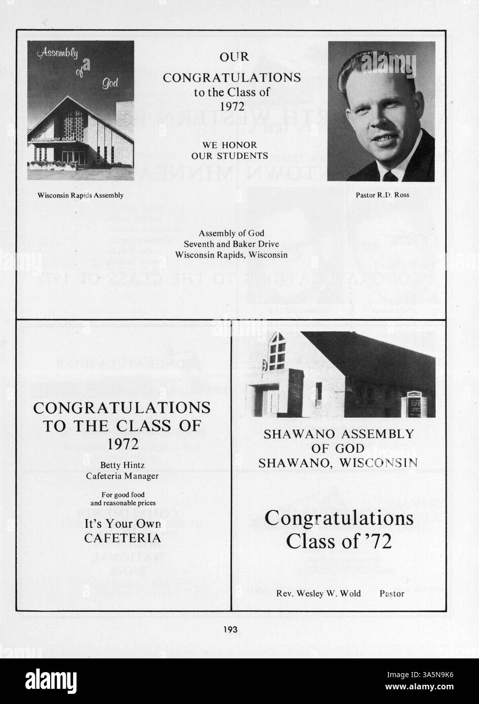 The 1972 yearbook of North Central Bible College captures key moments ...
