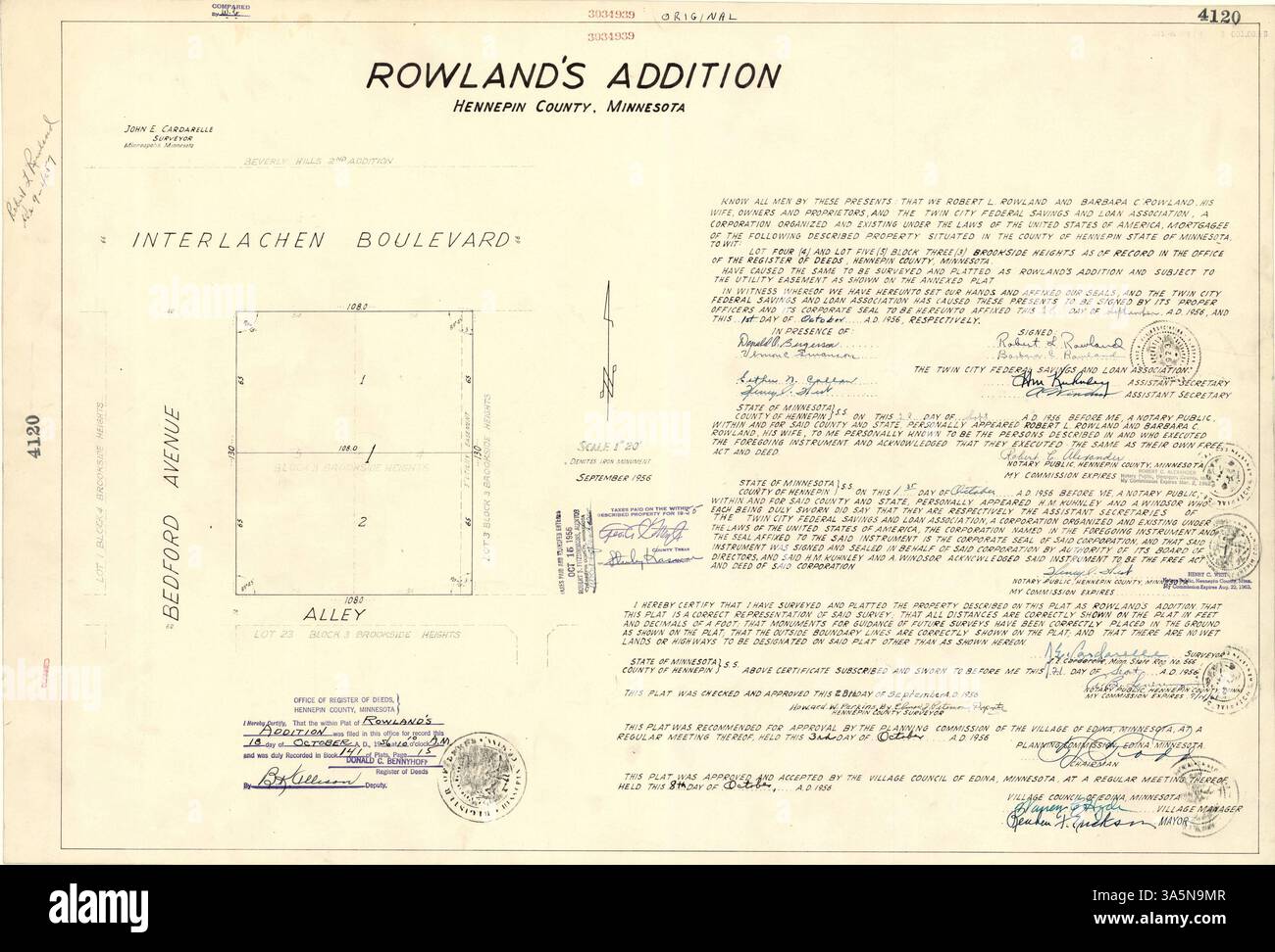 Rowlands addition history hi-res stock photography and images - Alamy