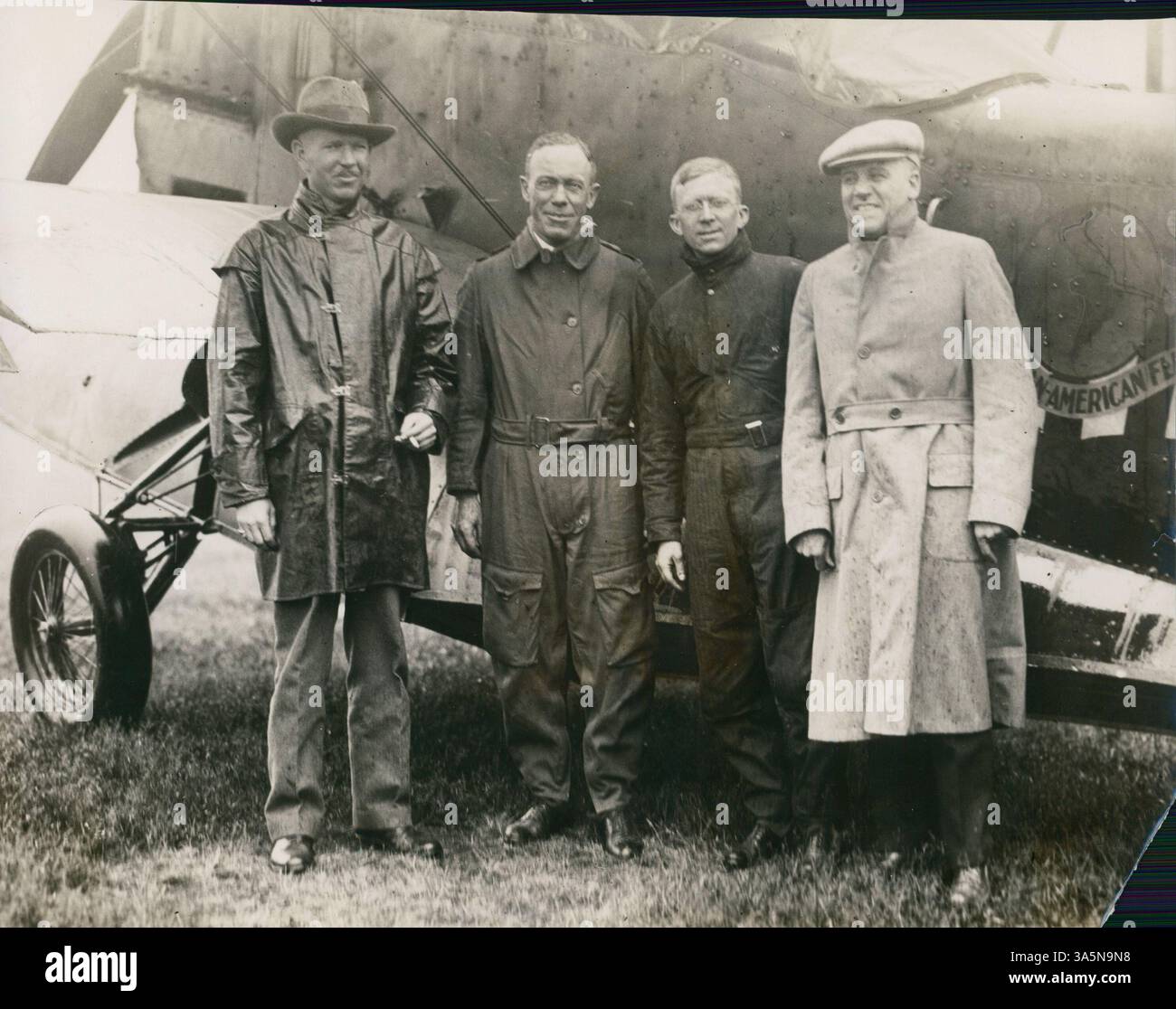 Major Herbert A. Dargue, leader of the Pan-American Good Will Flight ...