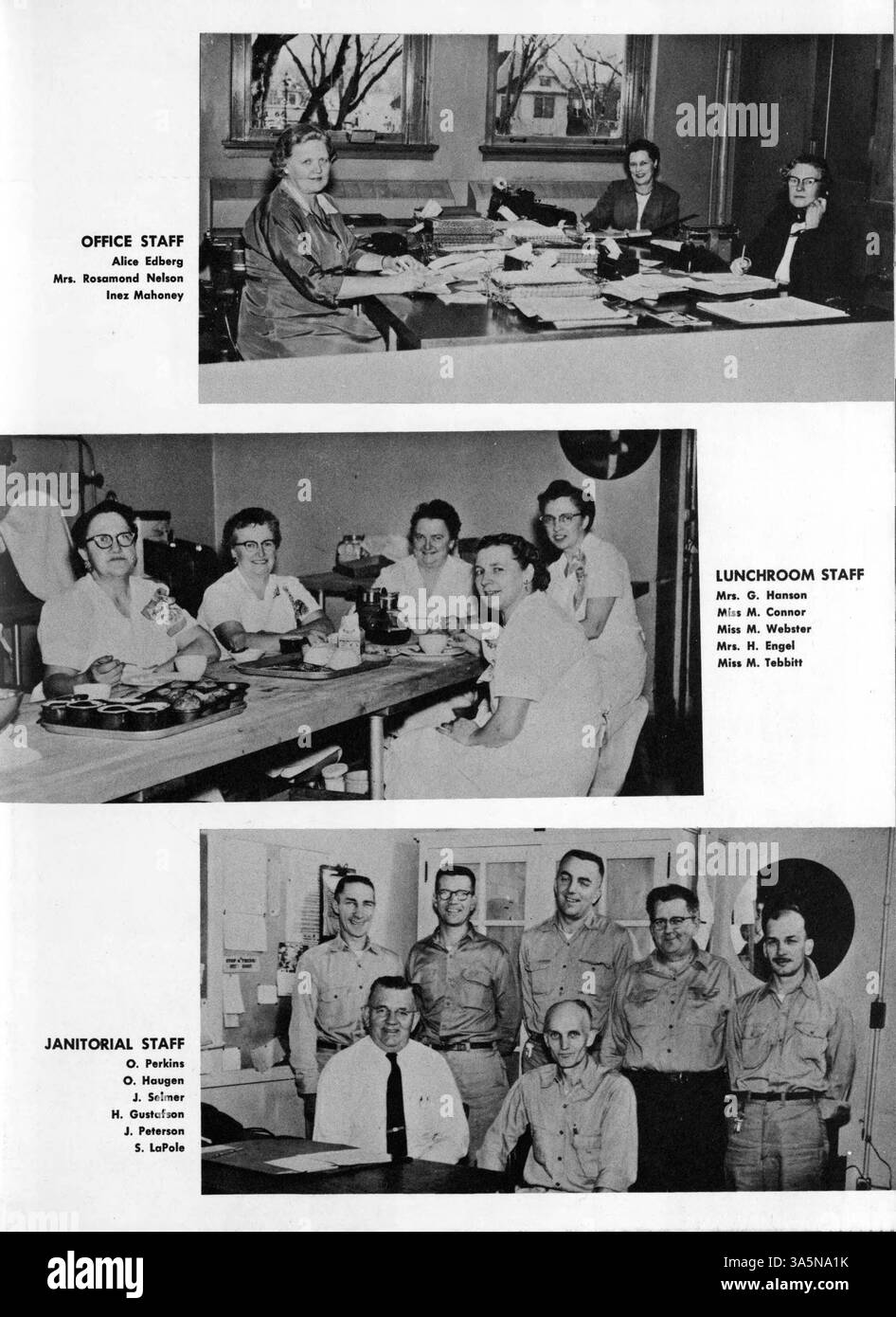 The 1955 'Hesperian' Yearbook from West High School reflects the events ...