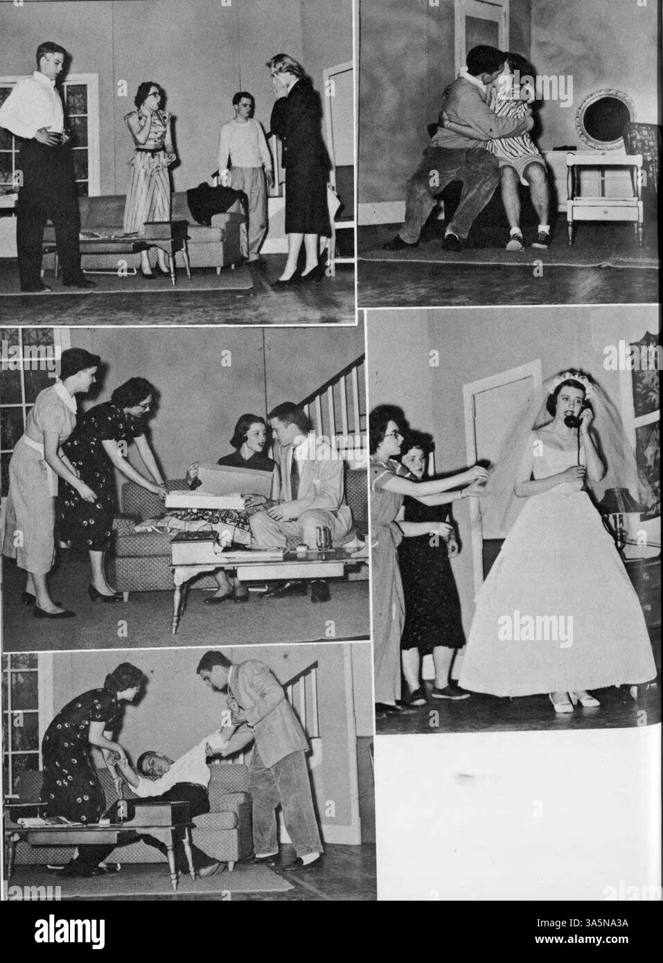 The 1955 West High Yearbook, 'Hesperian,' highlights key aspects of the ...