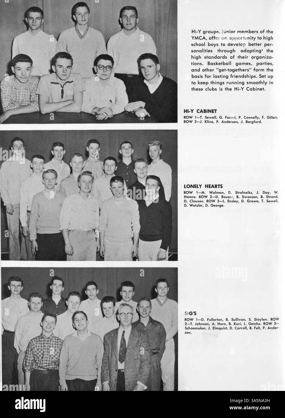 Is a historical record of the 1954 1955 school year hi-res stock photography and images - Alamy