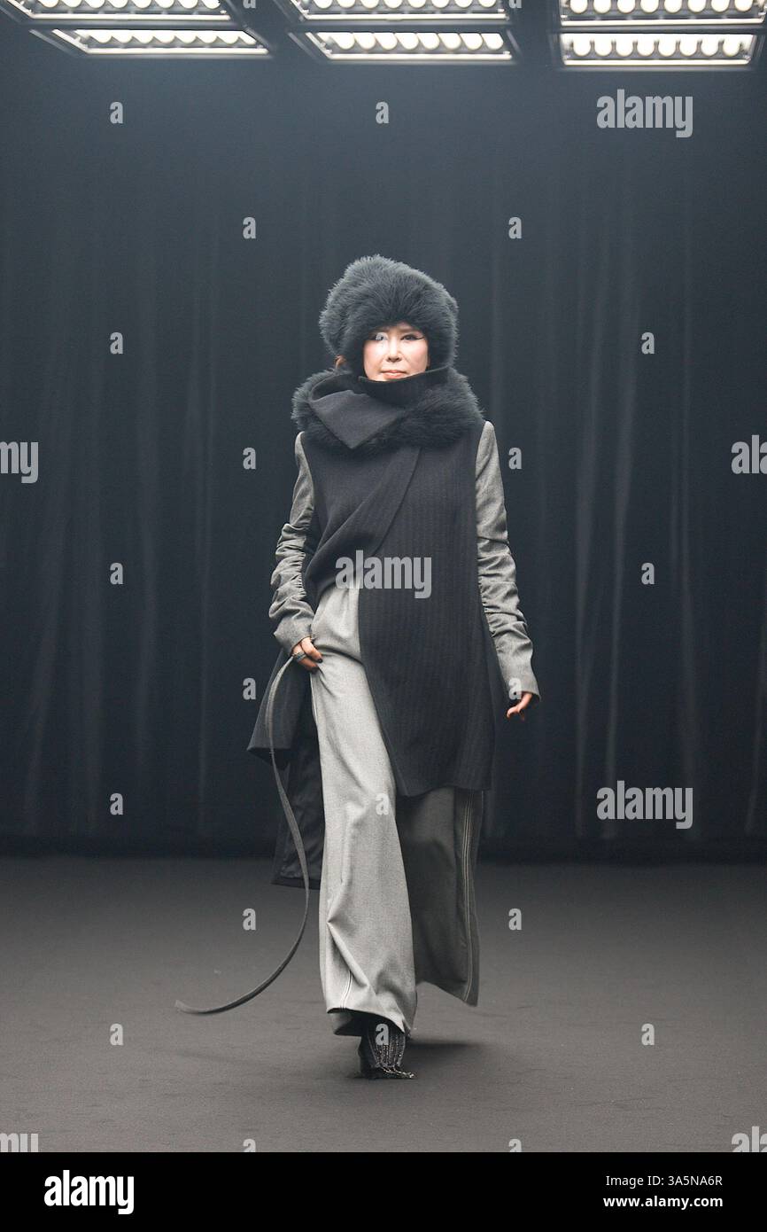 2025/03/20, Tokyo, a Model walks on the Runway at Toda Hall ...