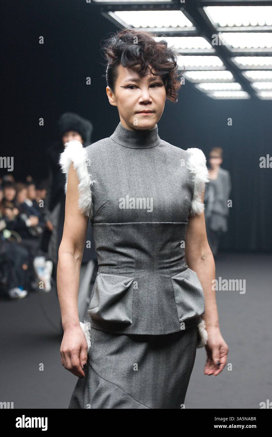 2025/03/20, Tokyo, a Model walks on the Runway at Toda Hall ...