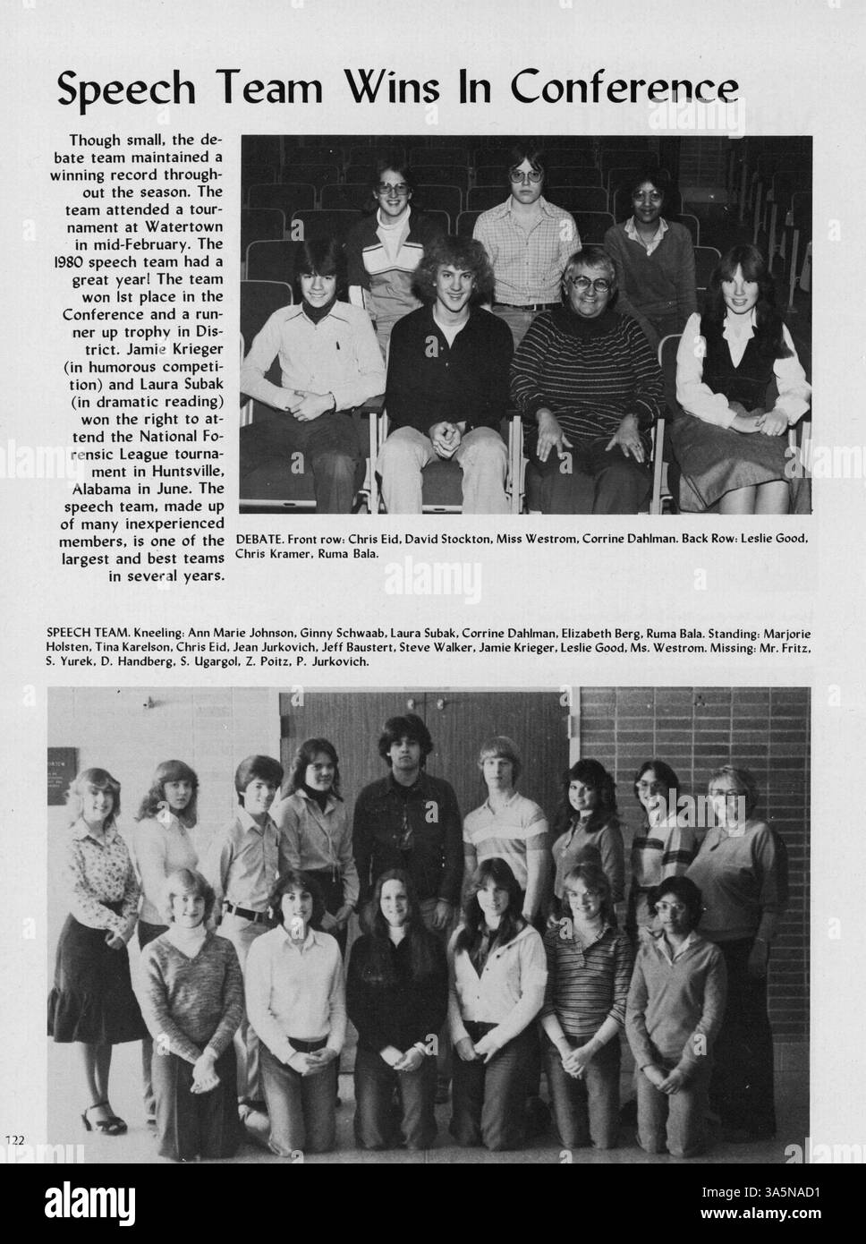 This high school yearbook from St. Anthony Village in 1980, 'Villager ...